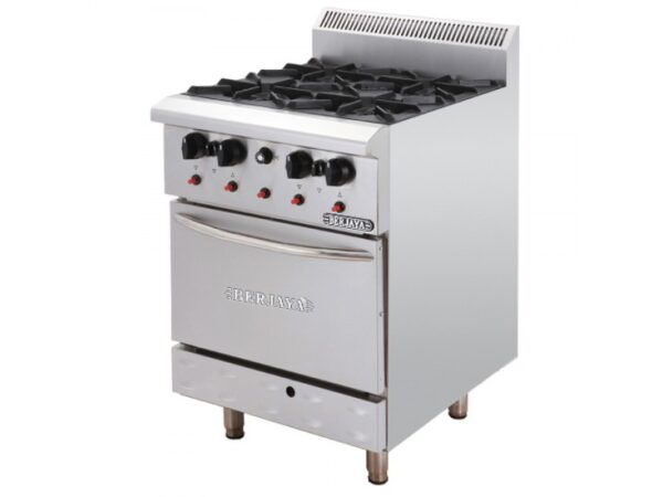 STAINLESS STEEL DELUXE RANGE OVEN WITH OPEN BURNER - Singmah Steel ...