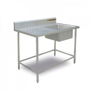 SINGLE BOWL SINK TABLE - Singmah Steel Refrigeration Pte Ltd